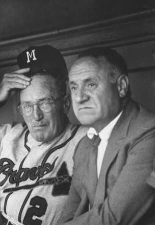 Atlanta Braves Manager Fred Haney L Editorial Stock Photo - Stock Image ...