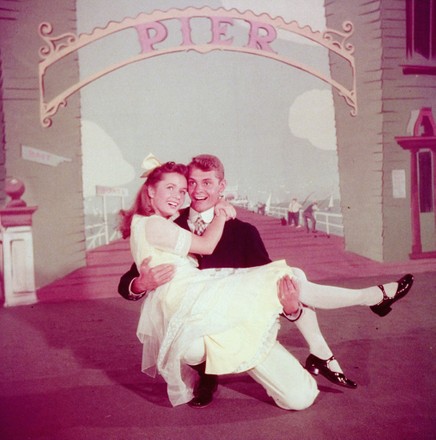 Actors Debbie Reynolds Carleton Carpenter Singing Editorial Stock Photo ...
