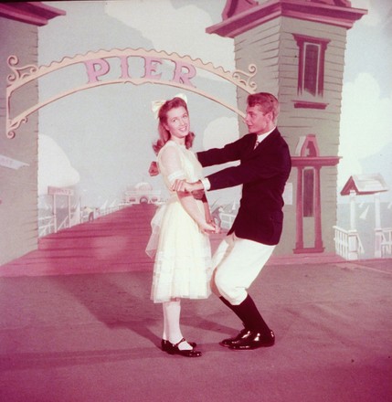 Actors Debbie Reynolds Carleton Carpenter Singing Editorial Stock Photo ...