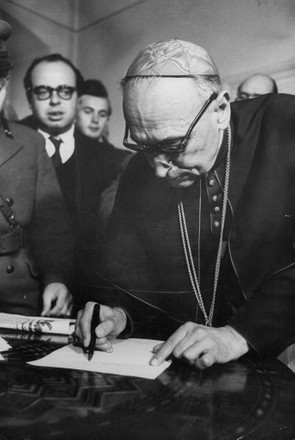 Cardinal Jozsef Mindszenty Us Legation Budapest Editorial Stock Photo ...