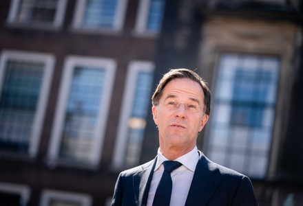 Party Leader Mark Rutte Vvd Speaks Editorial Stock Photo - Stock Image ...