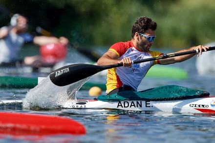 Enrique Adan Spain Competes Qualifying Race Editorial Stock Photo ...
