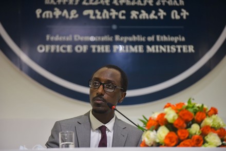 Ethiopia Attorney General Gedion Timothewos Attends Editorial Stock ...