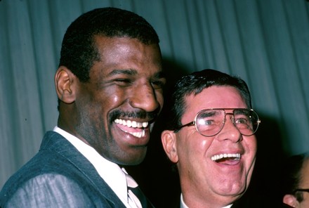 Lr Professional Boxer Michael Spinks Actor Editorial Stock Photo ...