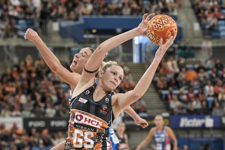 Jo Harten Giants Netball Prepares Shoot Editorial Stock Photo - Stock ...