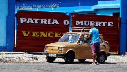 Two People Talking On Street Havana Editorial Stock Photo - Stock Image ...
