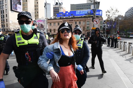 Woman Arrested During Snap Protest Called Editorial Stock Photo - Stock ...