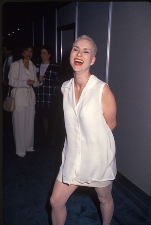 Fitness Guru Susan Powter Midspeech American Editorial Stock Photo ...