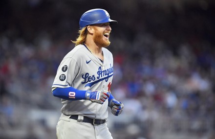 Los Angeles Dodgers Third Baseman Justin Editorial Stock Photo - Stock ...