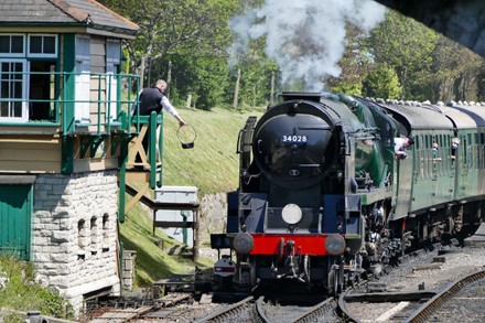 Classic 1940s Express Steam Locomotive Has Editorial Stock Photo ...