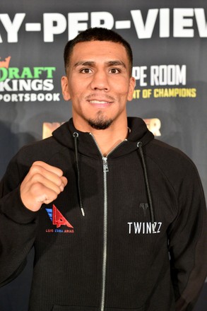 Luis Arias Attends Paul Payperview Undercard Editorial Stock Photo ...