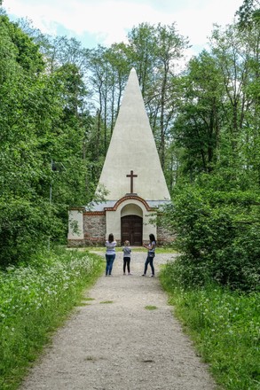 Pyramid Seen Rapa Poland On 3 Editorial Stock Photo - Stock Image ...