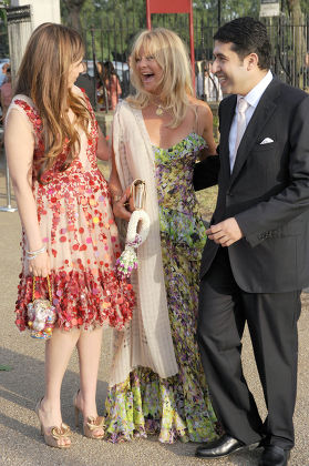Priya Vandrevala Goldie Hawn Cyrus Vandrevala Editorial Stock Photo ...