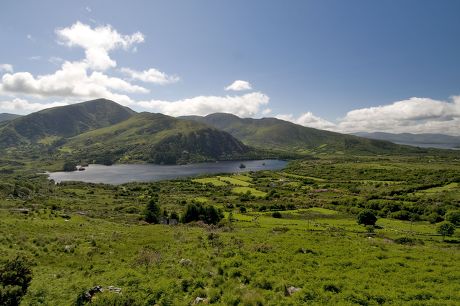 View Lake Healy Pass Caha Mountains Editorial Stock Photo - Stock Image ...