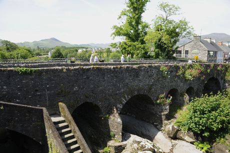 Sneem Bridge River Sneem Village Very Editorial Stock Photo - Stock ...