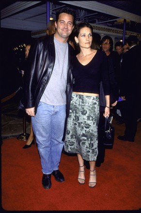 Actor Matthew Perry Girlfriend Rene Ashton Editorial Stock Photo ...