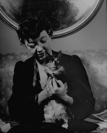 Craig Rice Holding Her Cat Editorial Stock Photo - Stock Image ...