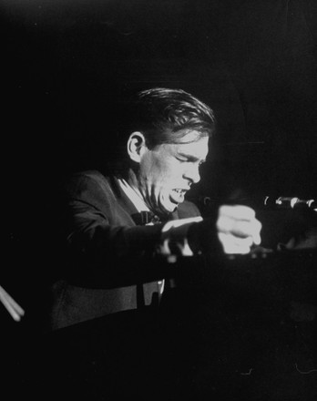 Singer Johnnie Ray L Bringing His Editorial Stock Photo - Stock Image ...