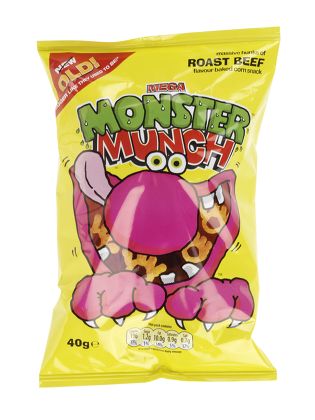 Roast Beef Flavour Monster Munch Crisps Editorial Stock Photo - Stock ...