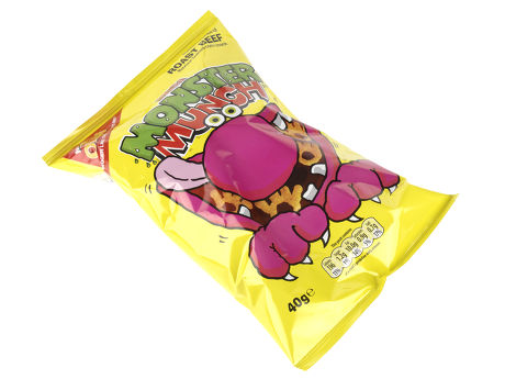 Roast Beef Flavour Monster Munch Crisps Editorial Stock Photo - Stock ...