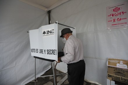 Mexicans Vote Polling Stations Different Parts Editorial Stock Photo ...