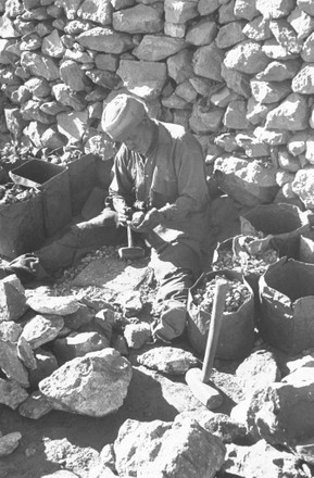 June 1950 Miner Using Old Method Editorial Stock Photo - Stock Image ...