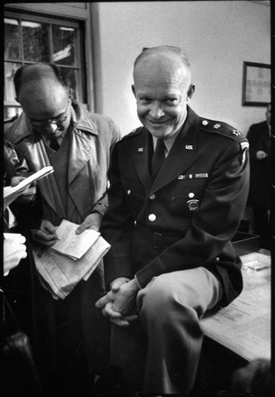 Gen Dwight Eisenhower Smiling Coyly He Editorial Stock Photo - Stock ...