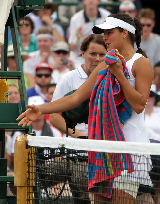 Ana Ivanovic Pain After Injury Retires Editorial Stock Photo - Stock ...