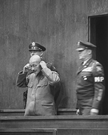 Hideki Tojo Standing Dock War Crimes Editorial Stock Photo - Stock ...