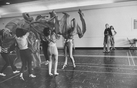Dancer Barrie Chase Rehearsing Fred Astaire Editorial Stock Photo ...
