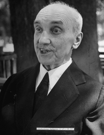 Philosopher George Santayana Writing Desk His Editorial Stock Photo ...