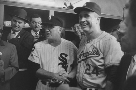White Sox Manager Al Lopez L Editorial Stock Photo - Stock Image ...
