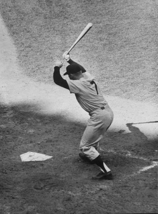 Mickey Mantle Batting World Series Game Editorial Stock Photo - Stock ...