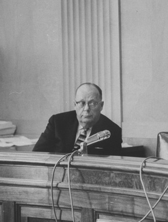 Sen Karl E Mundt Senate Committte Editorial Stock Photo - Stock Image ...