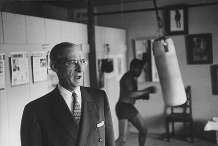 Boxing Promotor Jack Hurley Being Interviewed Editorial Stock Photo ...