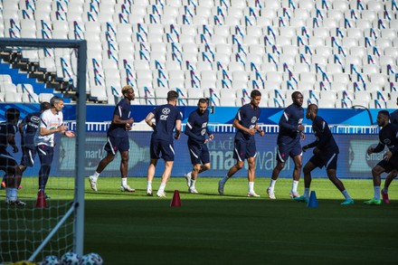 French National Soccer Team Players Attend Editorial Stock Photo ...