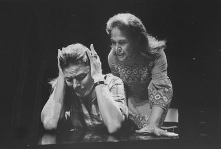 Actresses Ingrid Bergman L Colleen Dewhurst Editorial Stock Photo ...