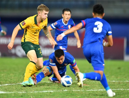 Australia vs Taiwan, Kuwait City - 07 Jun 2021 Stock Pictures ...