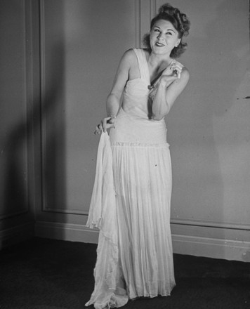 Singer Hildegarde 27 Cbs Radio Star Editorial Stock Photo - Stock Image ...