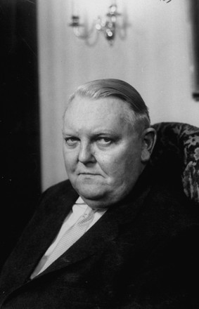 West German Economics Minister Ludwig Erhard Editorial Stock Photo ...