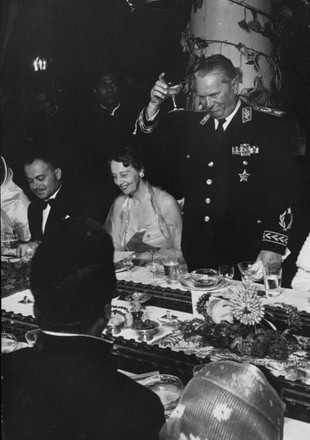 Marshal Tito Uniform During Formal Function Editorial Stock Photo ...
