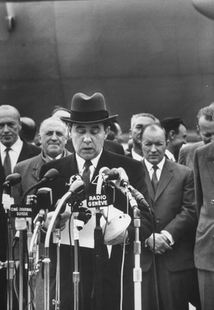 Andrei Gromyko Soviet Union Arriving Un Editorial Stock Photo - Stock ...