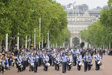 Cadets Parade Along Mall London England Editorial Stock Photo - Stock ...