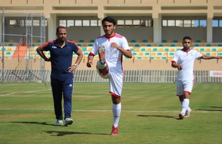 Palestinian Olympic Team Players Take Part Editorial Stock Photo ...