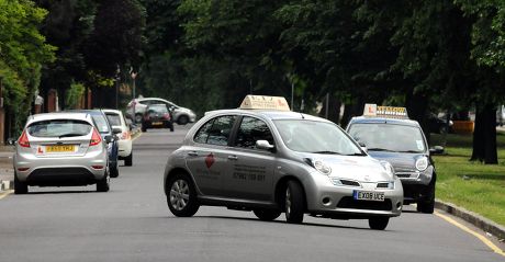 Learner Drivers Woodford London England Britain Editorial Stock Photo ...