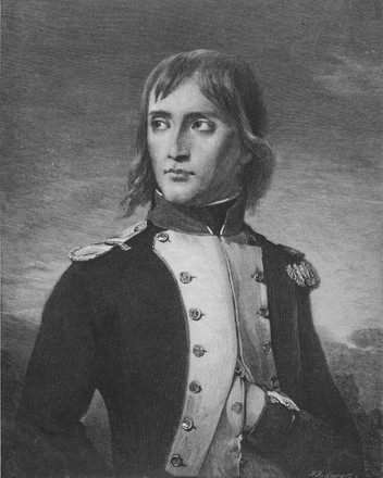 Engraved Portrait French Emperor Napoleon Bonaparte - Foto de stock de ...