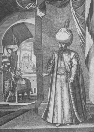 Engraving Suleiman 14941566 Ottoman Sultan Called Editorial Stock Photo ...