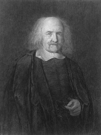 Portrait English Philosopher Author Thomas Hobbes Editorial Stock Photo ...