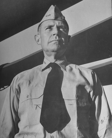 Vice Admiral Raymond Spruance Posing Pearl Editorial Stock Photo ...