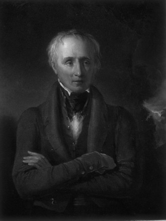 Engraved Portrait English Poet William Wordsworth Editorial Stock Photo ...